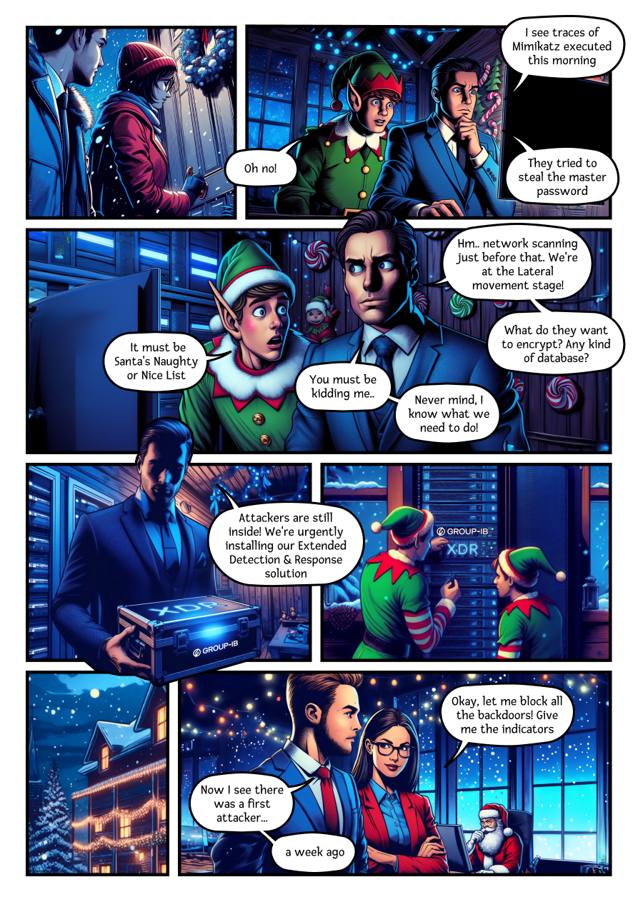 The untold story of incident response: A Christmas Miracle | Group-IB Blog